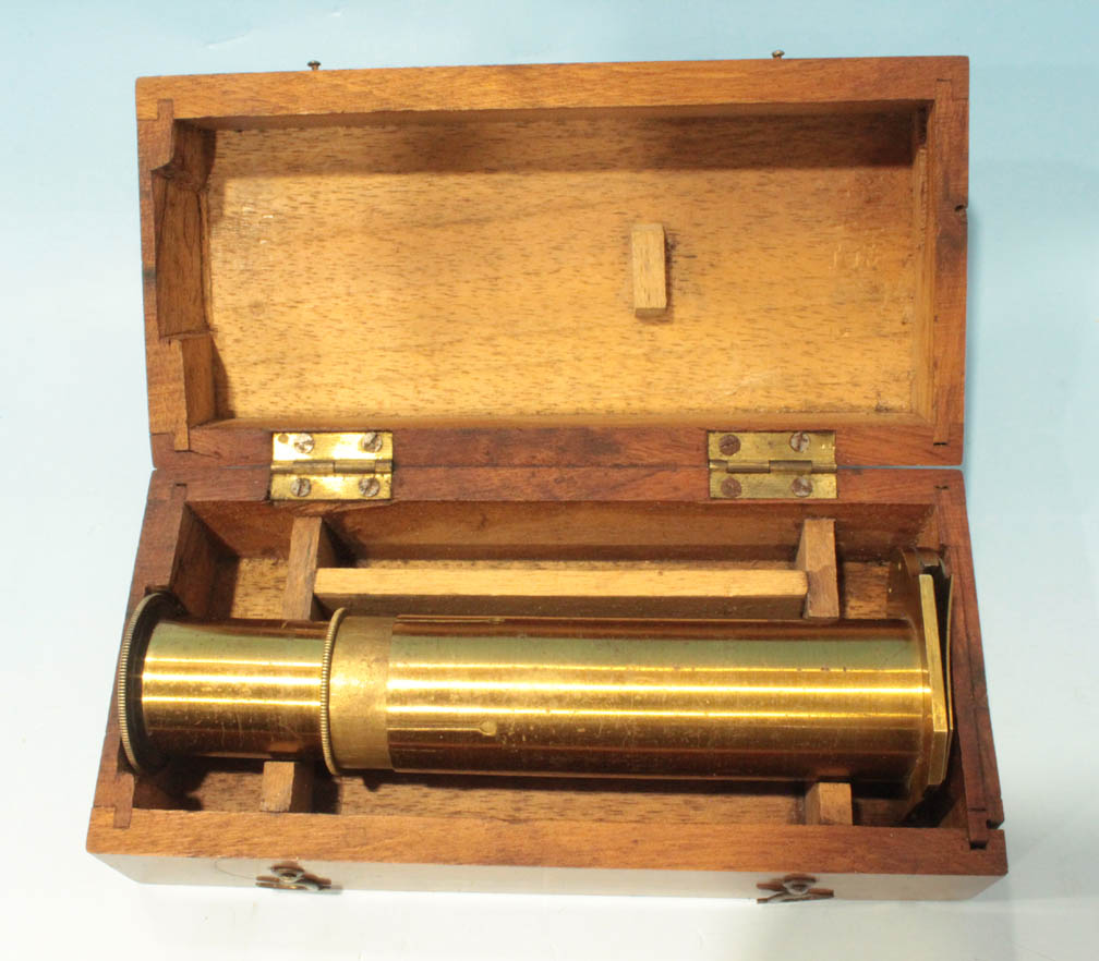 Small Black Handheld Demonstration Microscope